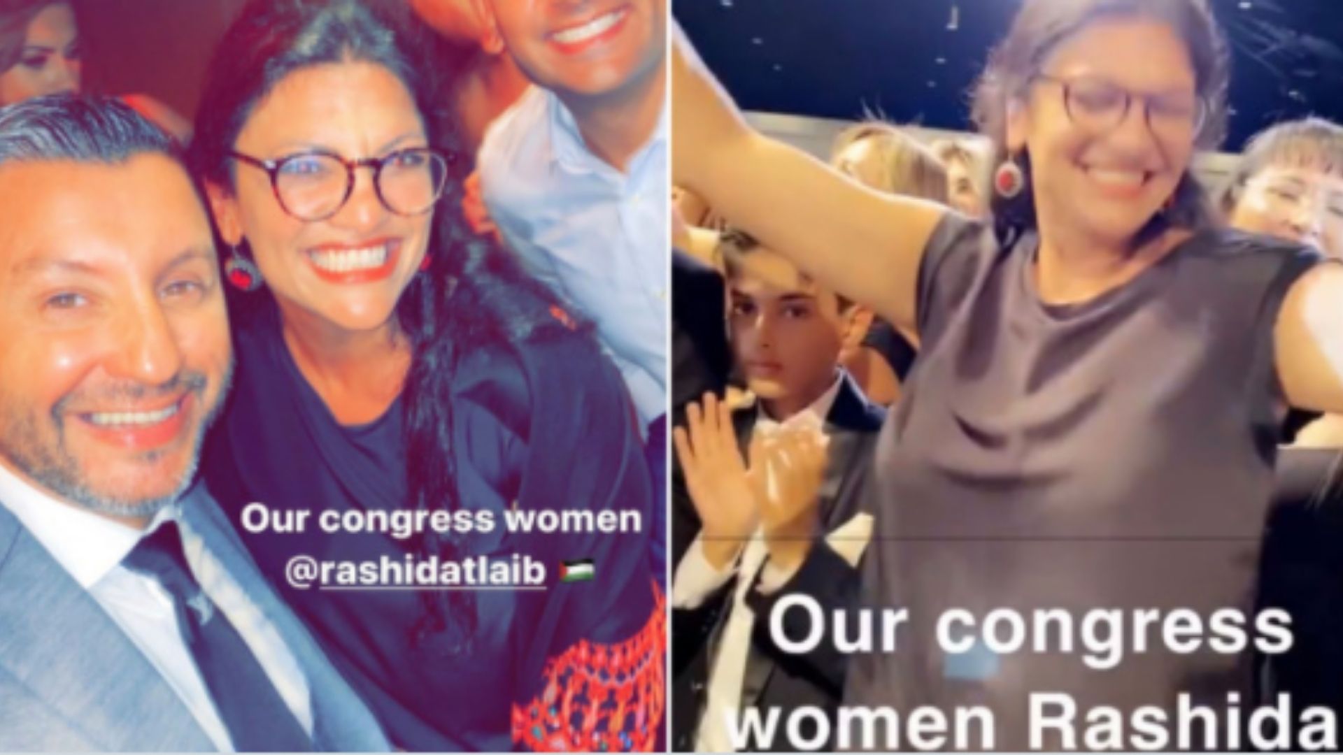 Rashida Tlaib parties without a mask after attacking Rand Paul for ...